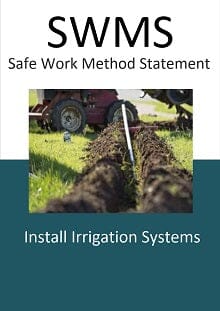 SWMS - Install irrigation system