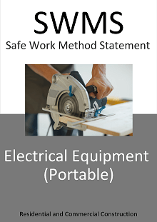 SWMS Electrical Equipment (Portable)
