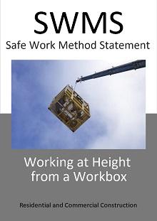 Working at Height from a Crane lifted Workbox SWMS